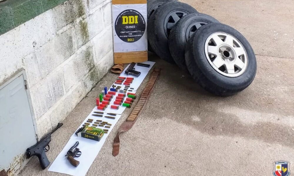 Operativo Policial En Candelaria Secuestran Armas Y Municiones En