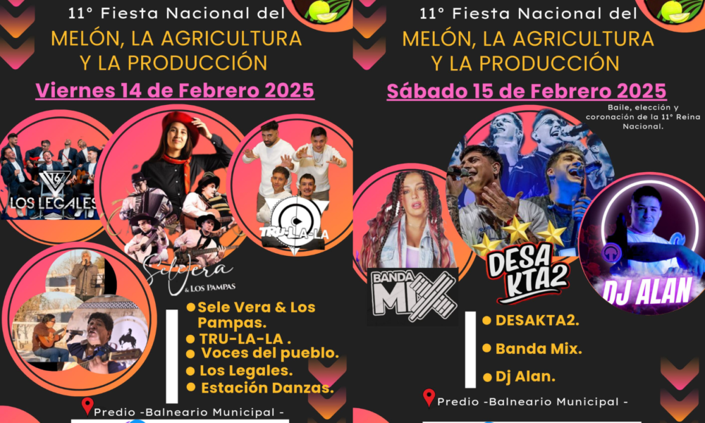 Candelaria confirmó la grilla de artistas para la Fiesta Nacional del ...